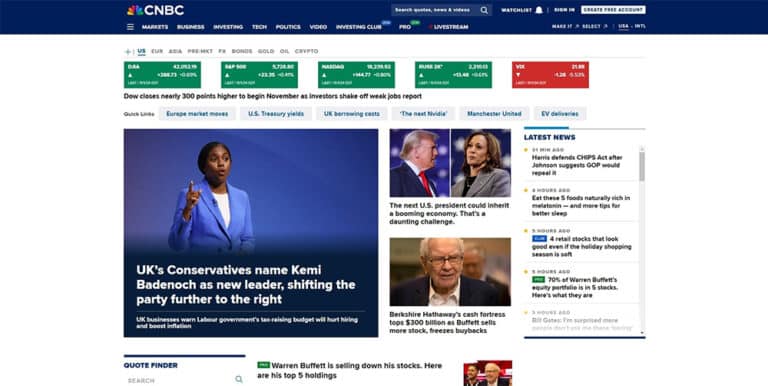 CNBC Live : tous les programmes accessibles depuis la France