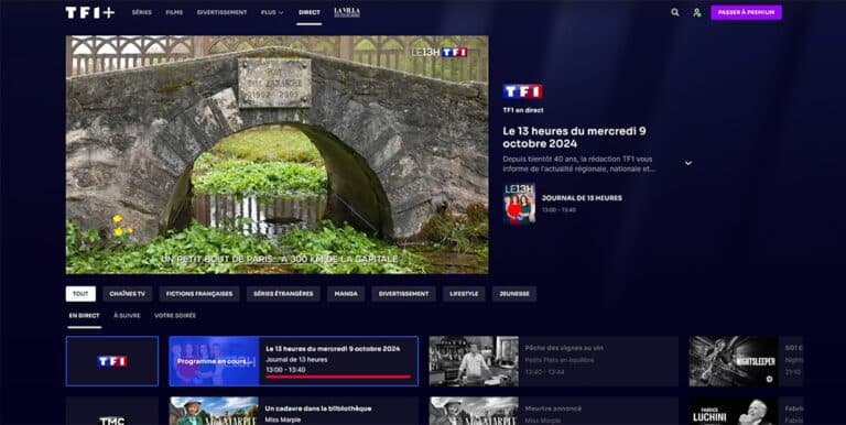 TF1 Direct gratuit sur internet - Live streaming HD sur tous vos écrans