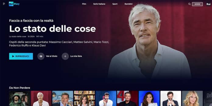 Rai Uno live : tous les programmes accessibles depuis la France