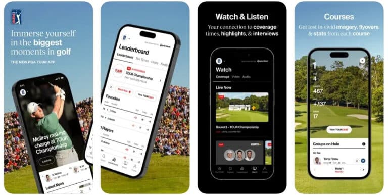 Où regarder le golf en direct à la télévision et sur internet